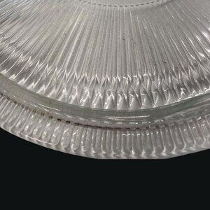 Dining | Vintage Clear Glass Footed Cake Plate Serving Tray | Poshmark